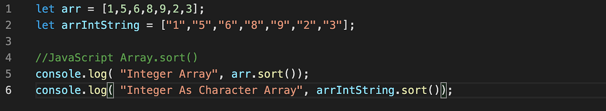 Javascript Array.sort() - Mystery Solved | by Rajat Gupta | Medium