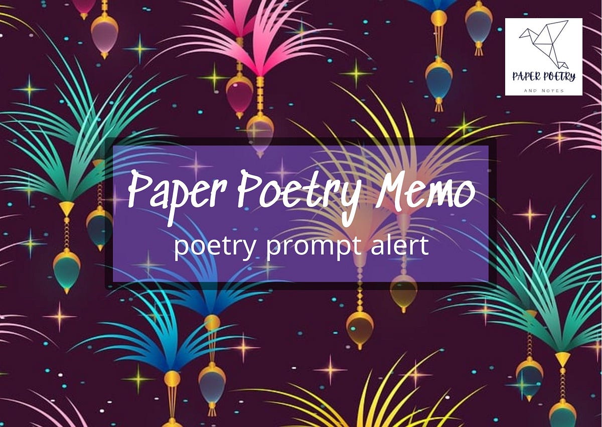 Paper Poetry Memo Prompt Alert – December 2023 | Paper Poetry