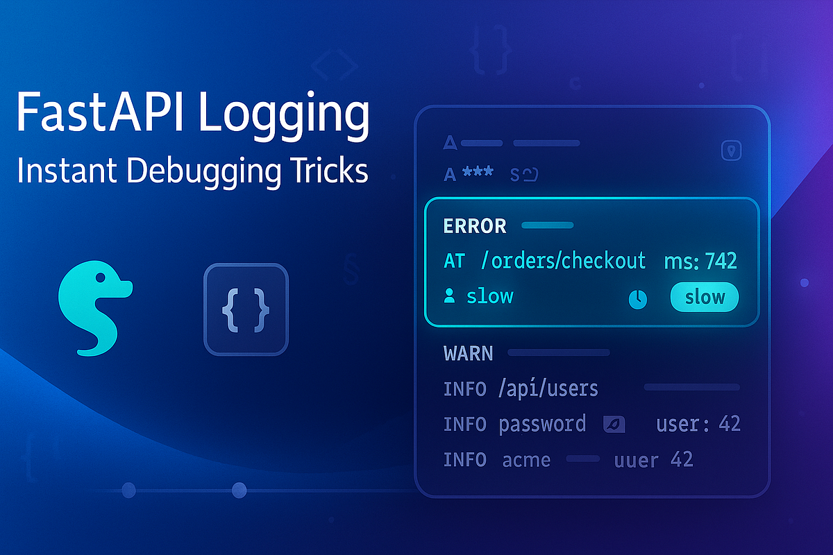 10 FastAPI Logging Tricks for Instant Debugging | by Hash Block | Medium
