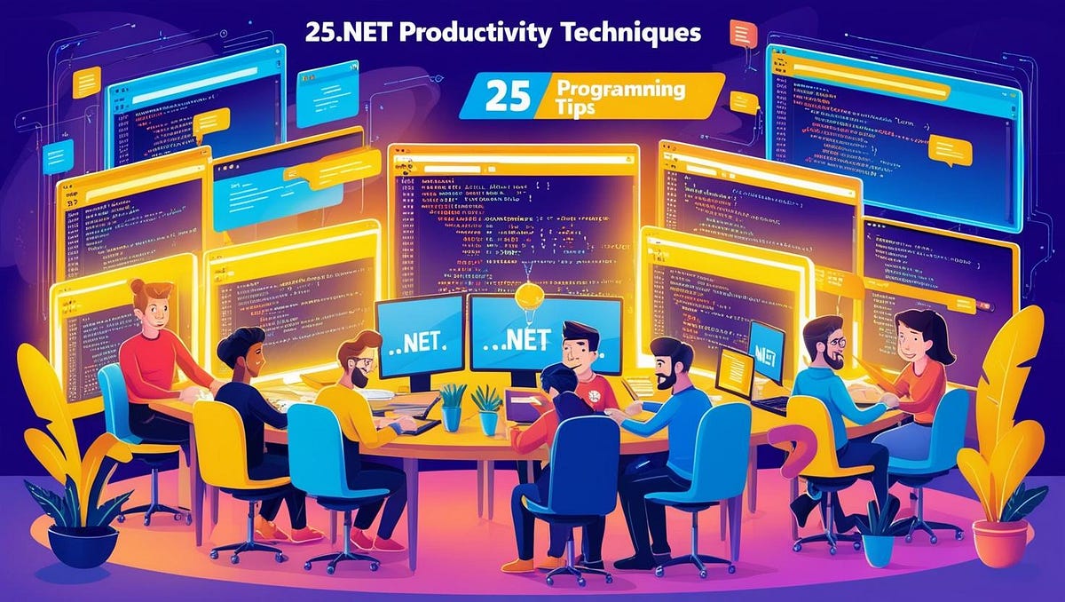 .NET Like a Pro: 25 Tips to Enhance Your Productivity | by Tech Rat ...