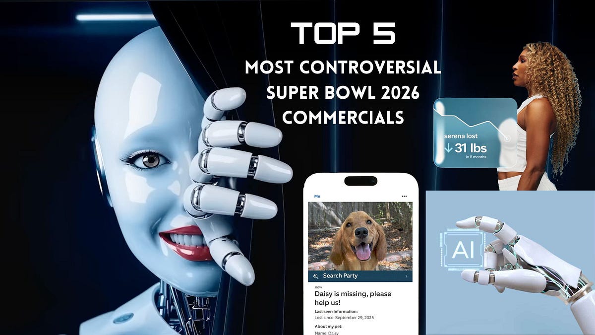 Top 5 Most Controversial Super Bowl 2026 Commercials | by Tenaya Brusig ...