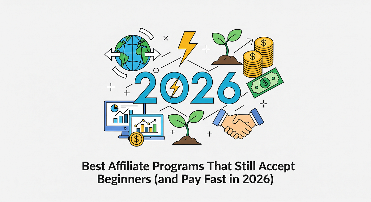 Best Affiliate Programs That Still Accept Beginners (and Pay Fast in ...