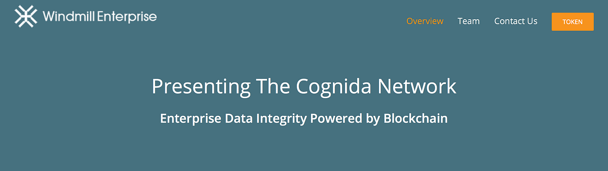 Cognida — 專為企業所設計的區塊鏈資訊管理服務 ️用白話文快速了解區塊練項目 | by Dave Yeh | CryptoChat ...