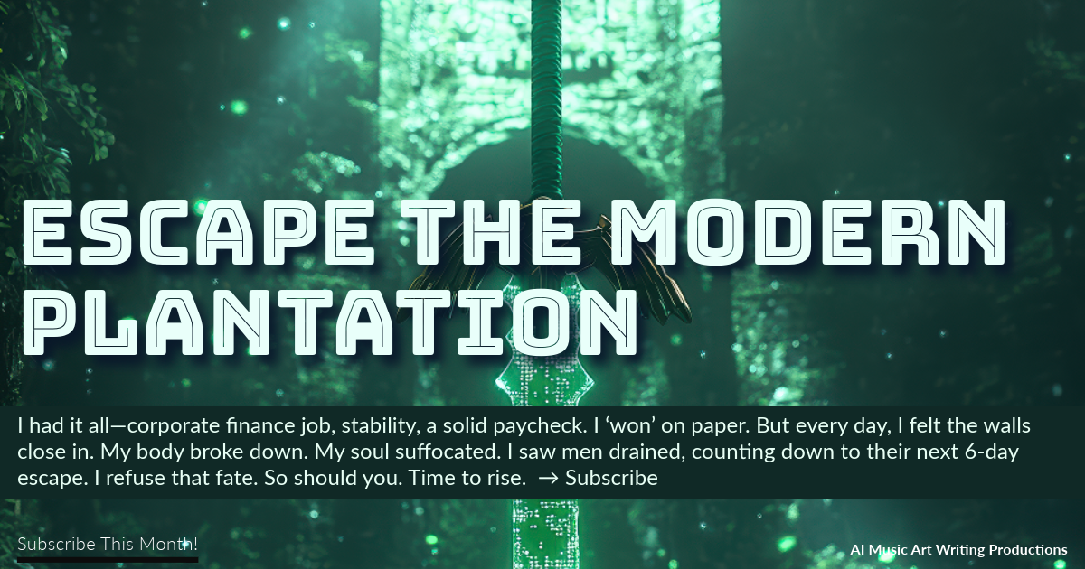 Escape The Modern Plantation. “The man who does not value himself… | by ...