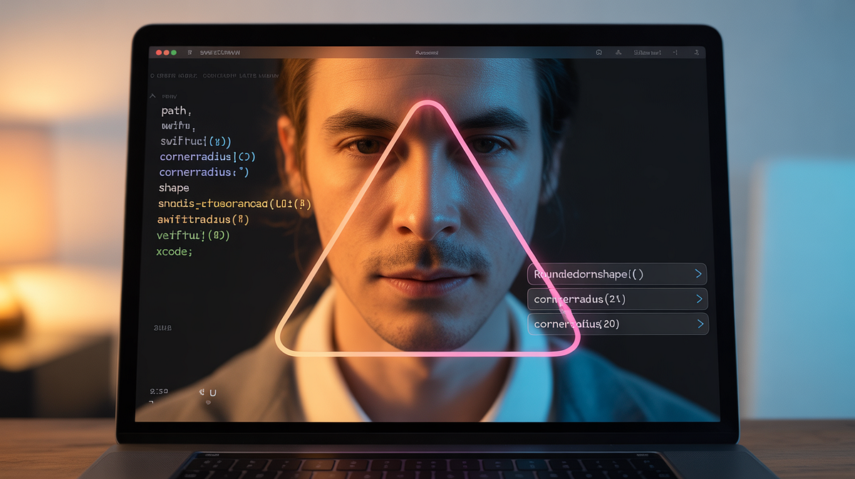 How to Create SwiftUI Triangle with Rounded Corners | by Devin Rosario | Stackademic