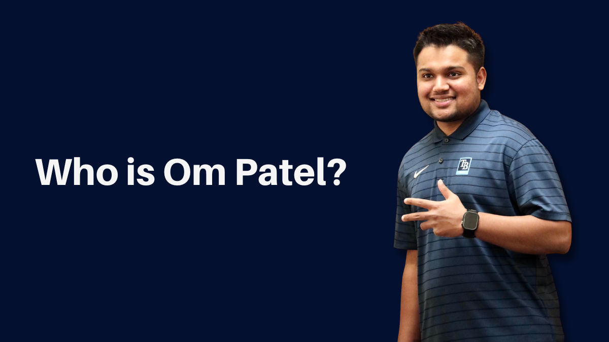 Who is Om Patel. Om Patel is a Co-Founder of Om… | by Om Patel & Team ...