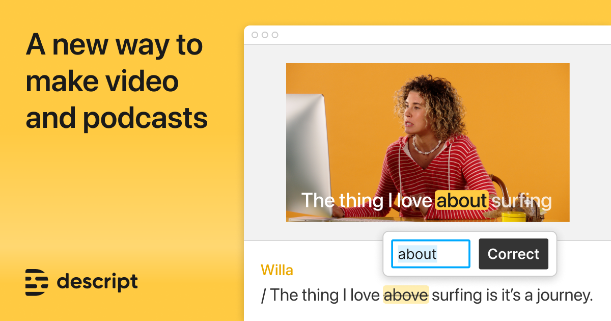 Descript AI: Your Secret Weapon for Effortless Video and Podcast ...