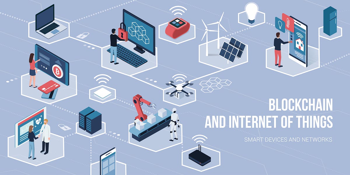 Blockchain and IoT (1). Sending a coin on the blockchain | by ...