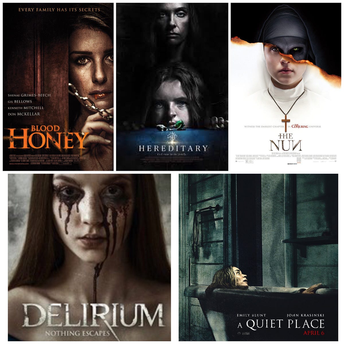The best horror movies of 2018. A quiet place | by Green Forest | Medium