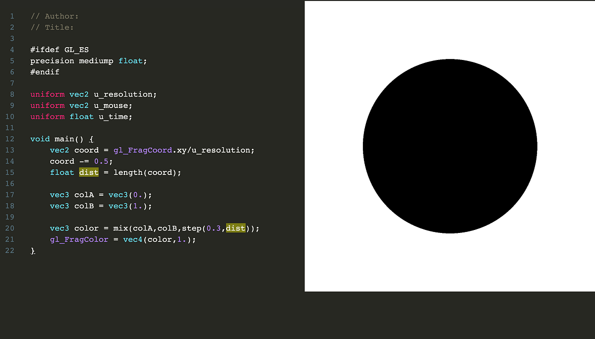 GLSL4 — mix,step,smoothstep. 이번시간에는 저번시간에 이어 원을 다시한번 그리면서 다른 내장함수에 ...