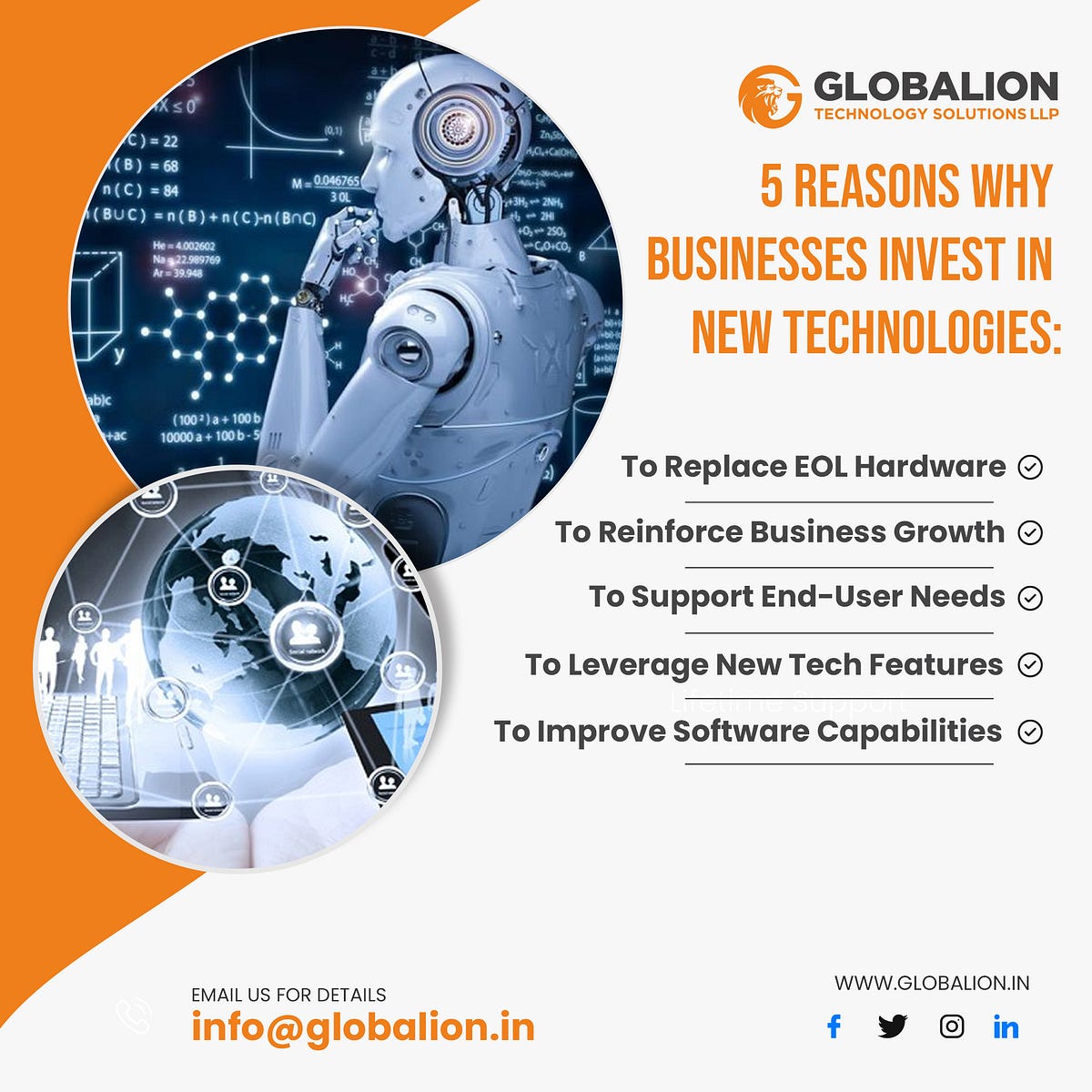 5 Reasons Why Businesses Invest in New Technologies - Globalion ...