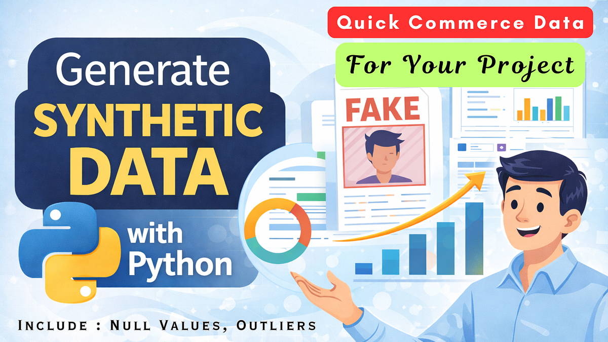🚀 How I Created Realistic Synthetic Data Using Python in 30 Minutes ...