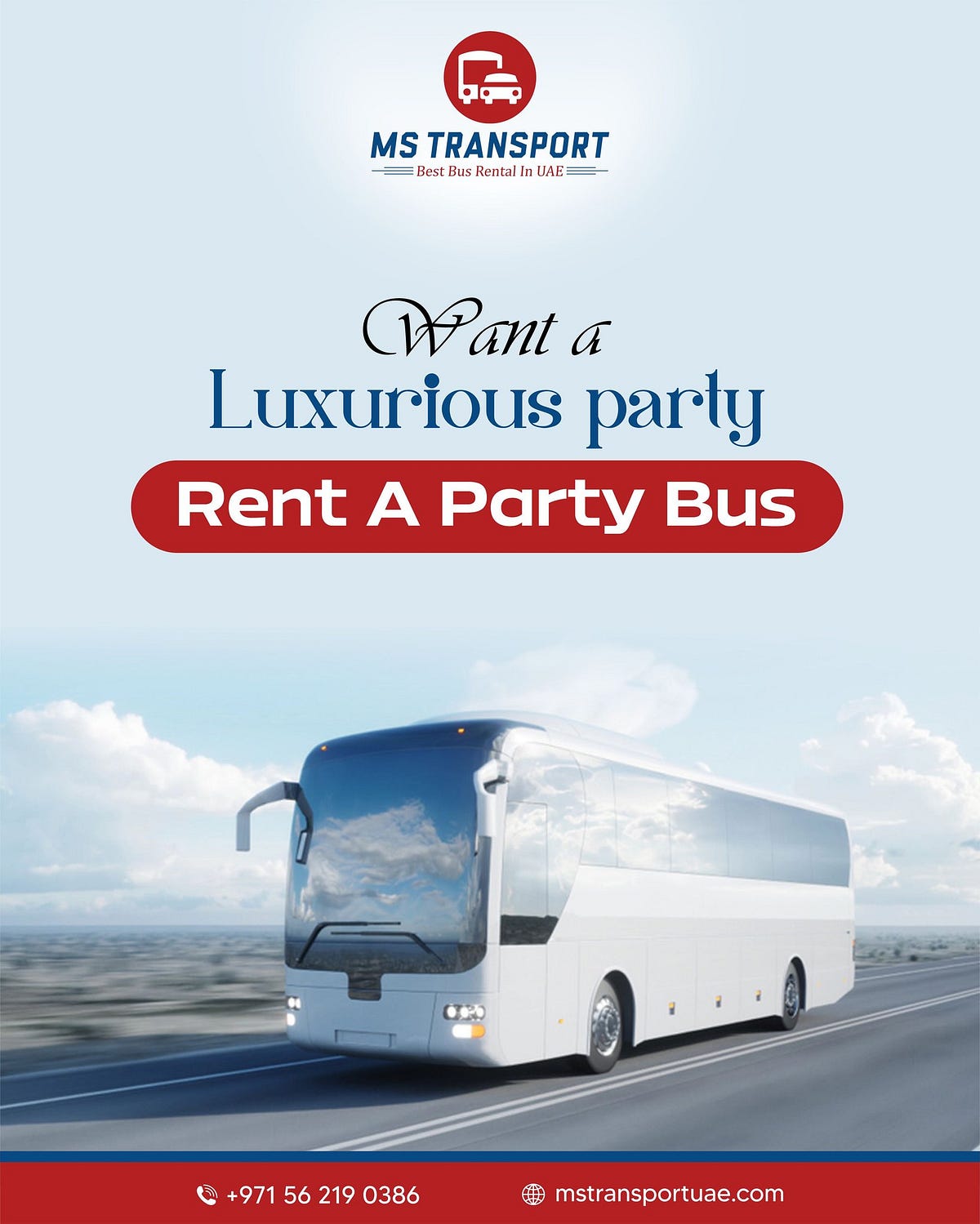 Best Luxury Bus Service Dubai | Transport and Tours | MS Transports ...