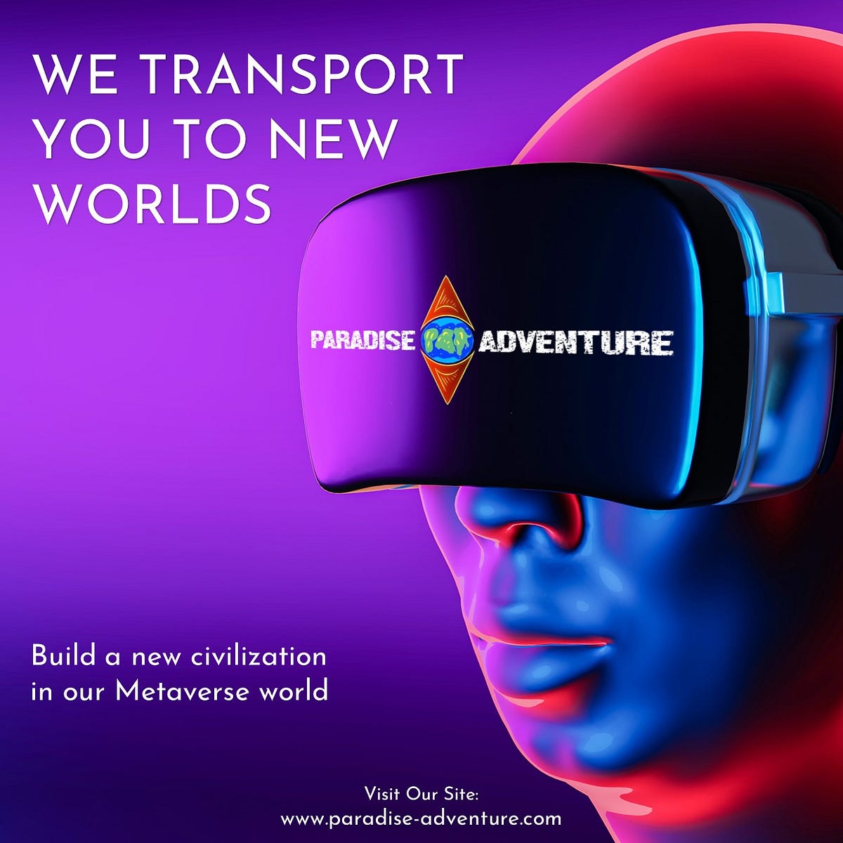 WE TRANSPORT YOU TO NEW WORLDS Build a new civilization in our ...