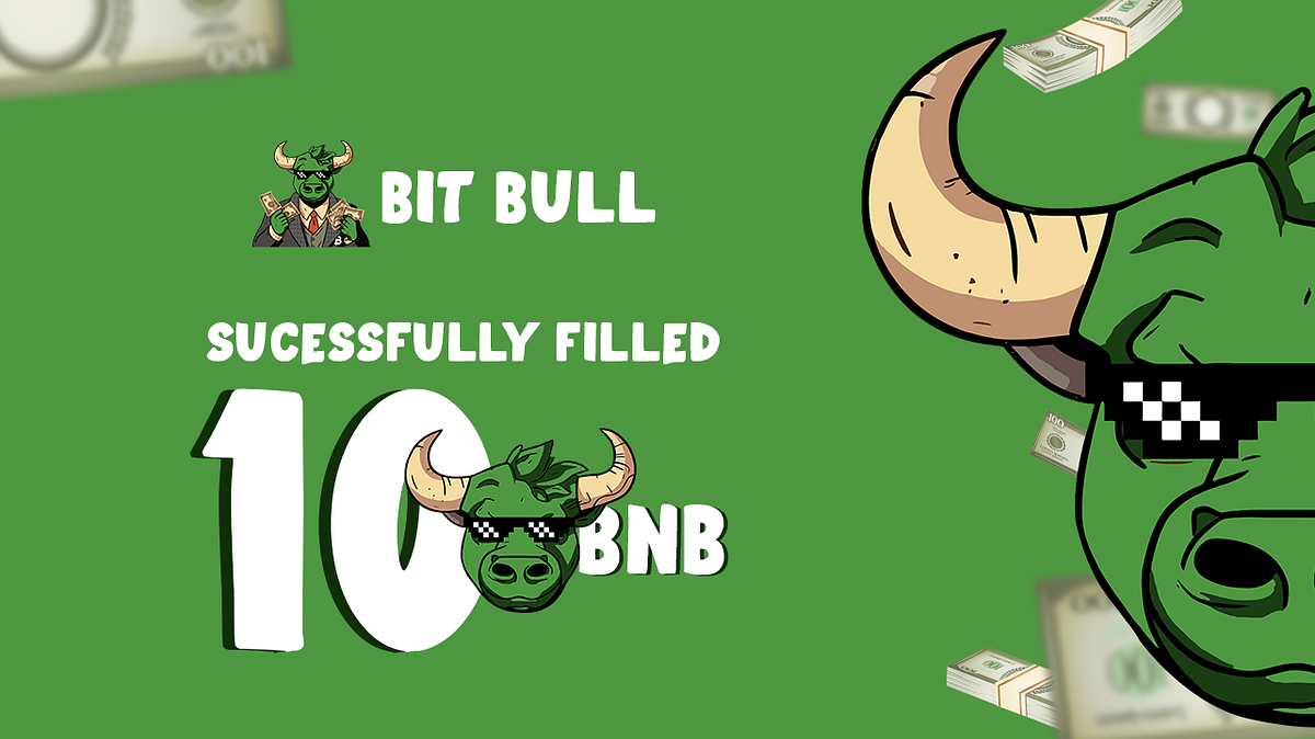 10BNB has been filled, join BitBull, a huge marketing campaign has ...
