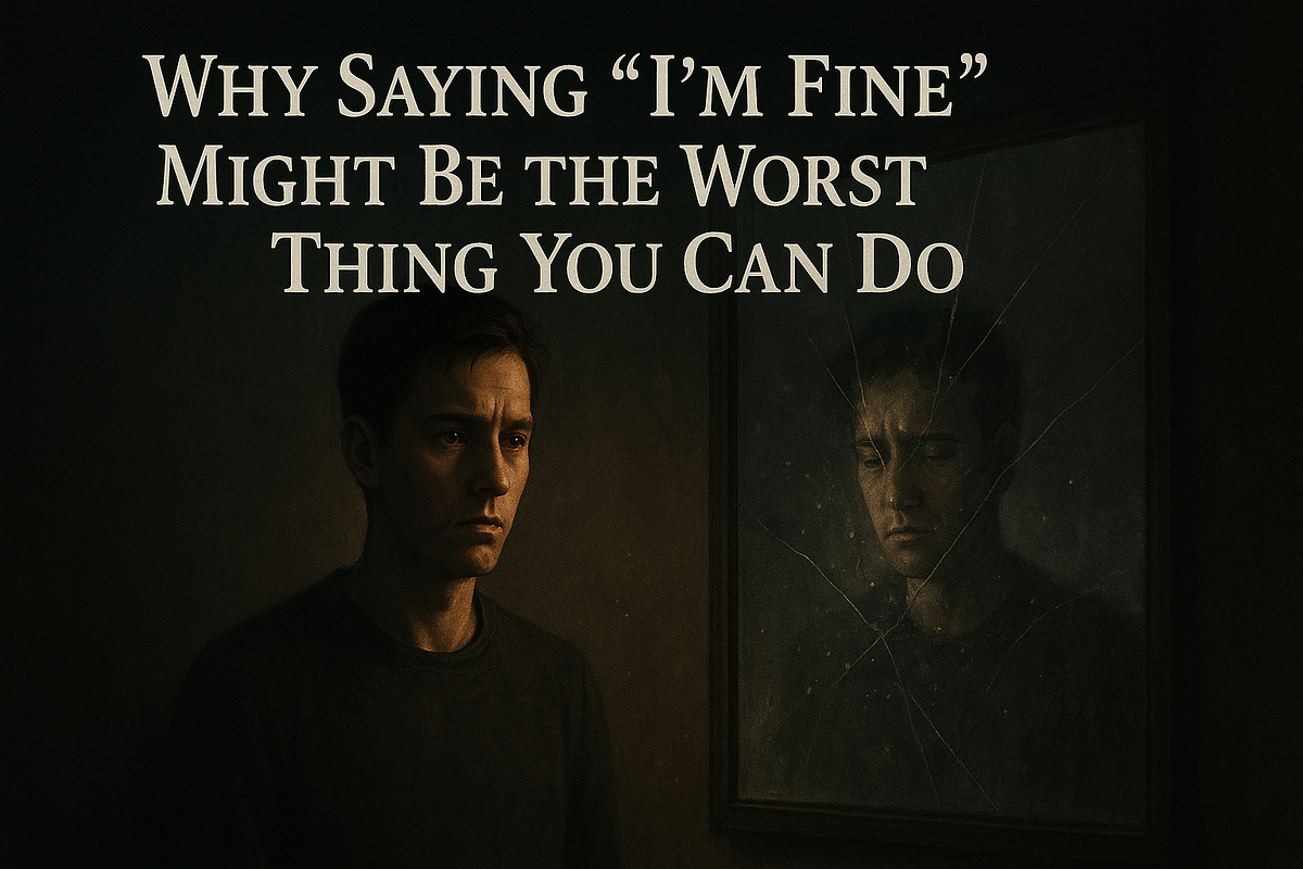 “Why Saying ‘I’m Fine’ Might Be the Worst Thing You Can Do” | by ...