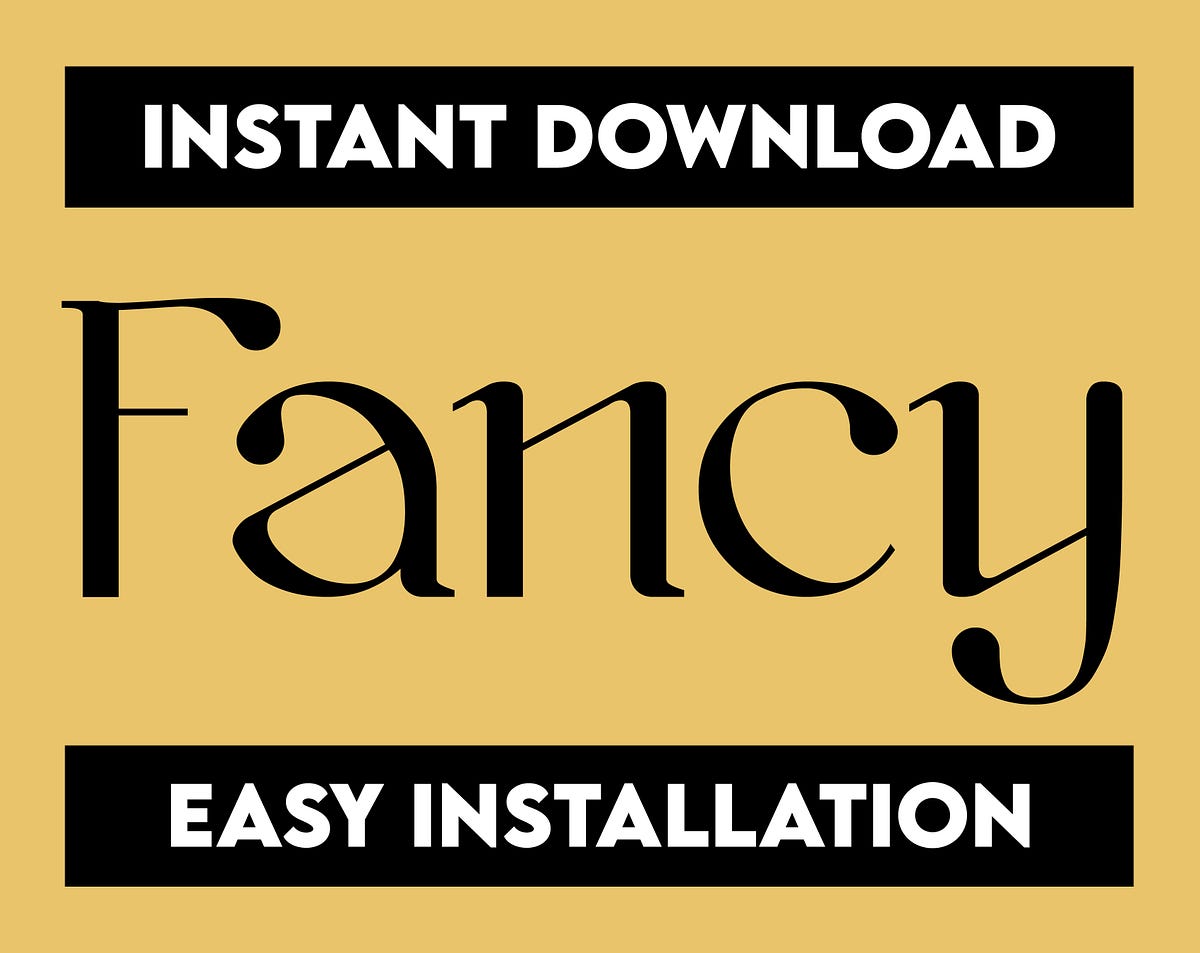 Elevate Your Designs with Fancy Font: Add Elegance and Style to Any ...