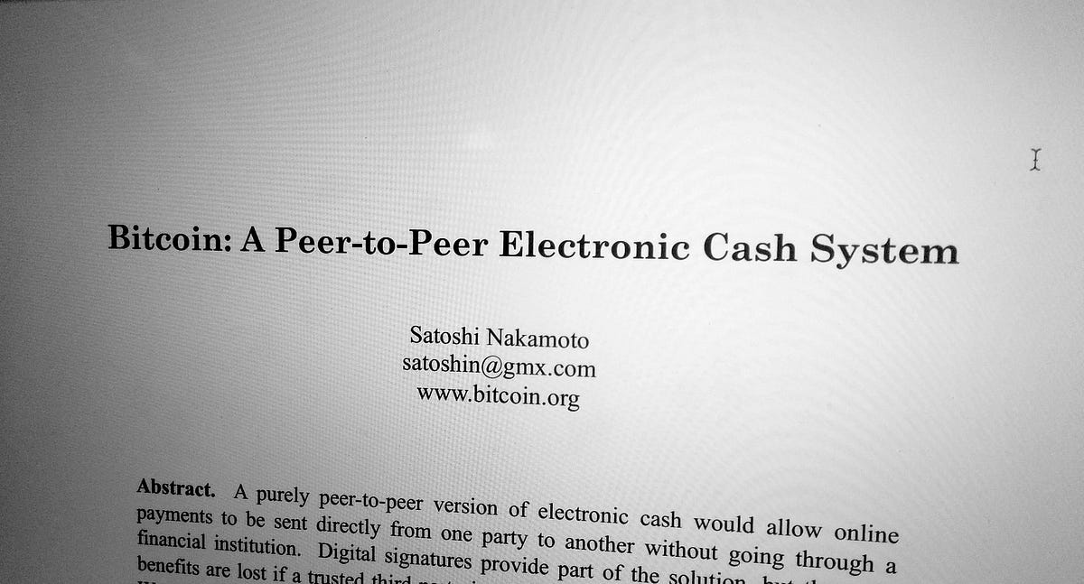 Happy 10th Anniversary, Bitcoin’s White Paper! | by Knut Svanholm ...