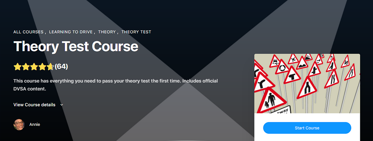 Best UK Theory Test Course - New Driver Programme - Medium