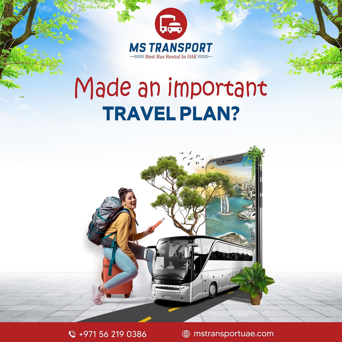Bus Rental Services Dubai | Transport and Tours | MS Transports | by Ms Transport | Sep, 2023 ...