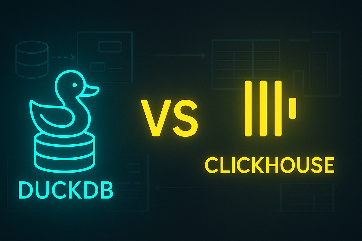 DuckDB vs ClickHouse: Which OLAP DB Should You Pick? | by Neurobyte ...
