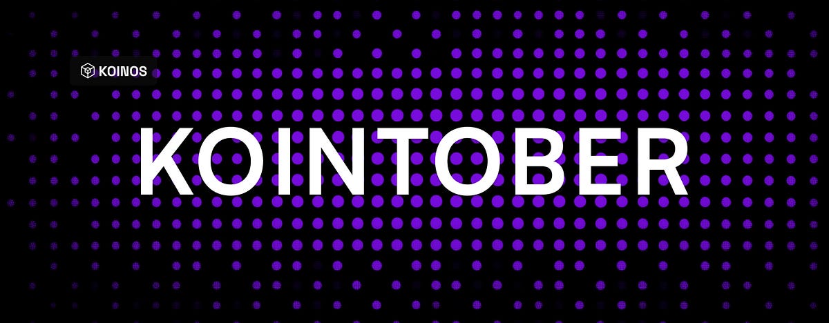 Koinos October Recap. October has been an incredible month… | by Koinos ...