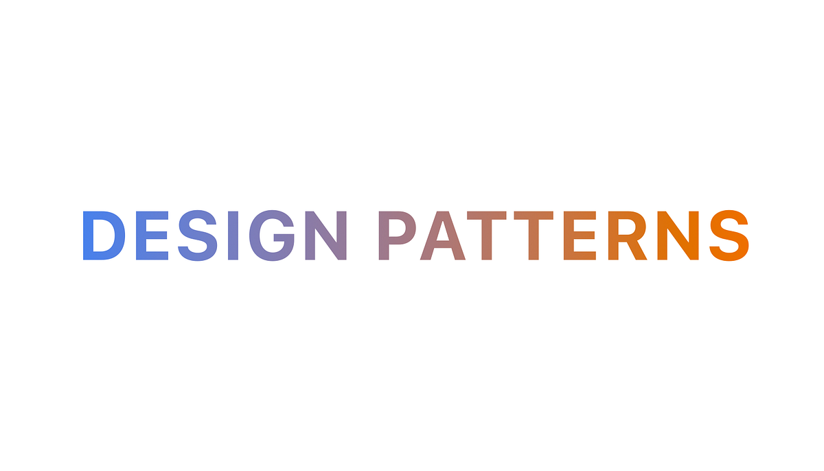 All Design Patterns in One Easy Reference Guide | Medium