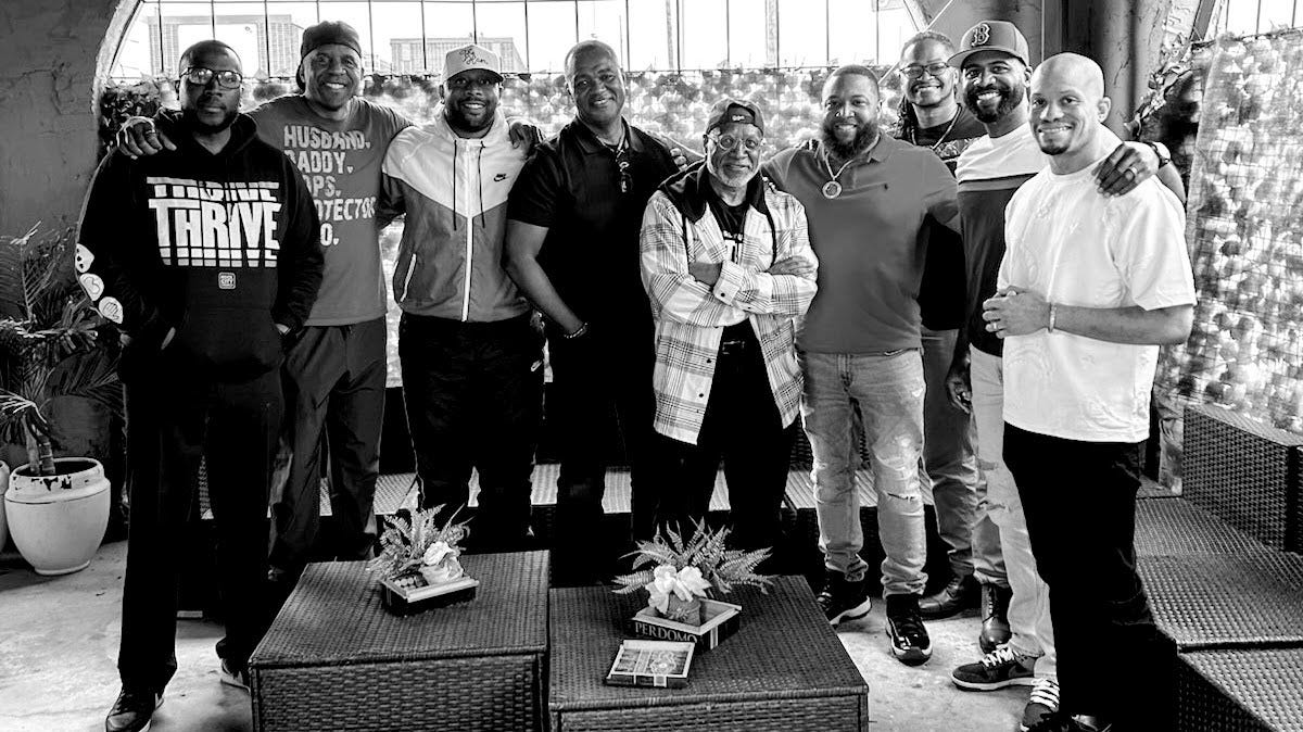 Fathers Need Fathers. A circle of Black fathers support each… | by Ed ...