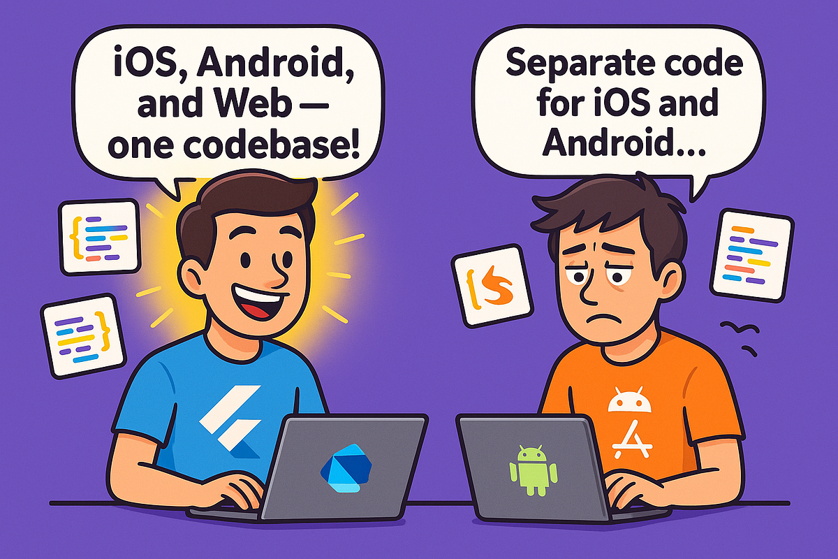 Choosing the Right Mobile Development Path in 2025: Flutter, React Native, or Native? | by ...