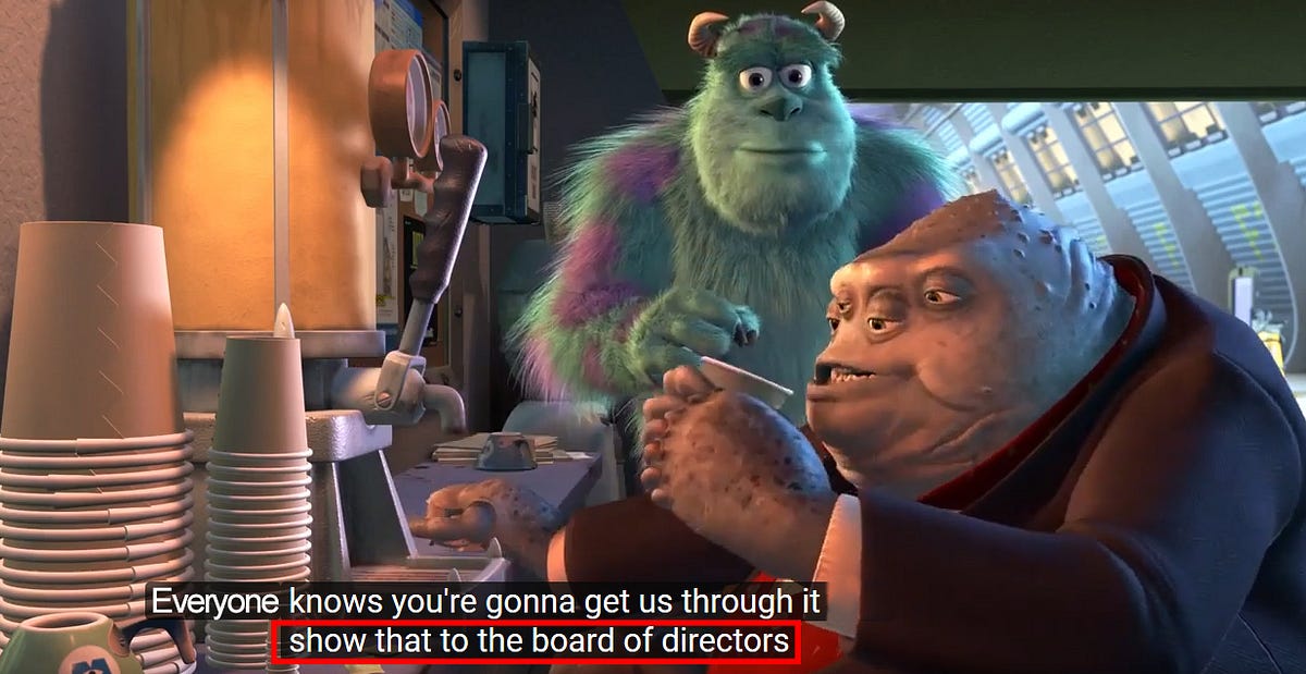 Monsters, Inc. Was Handing Down Life Lessons Before #Woke | by Kat | Medium