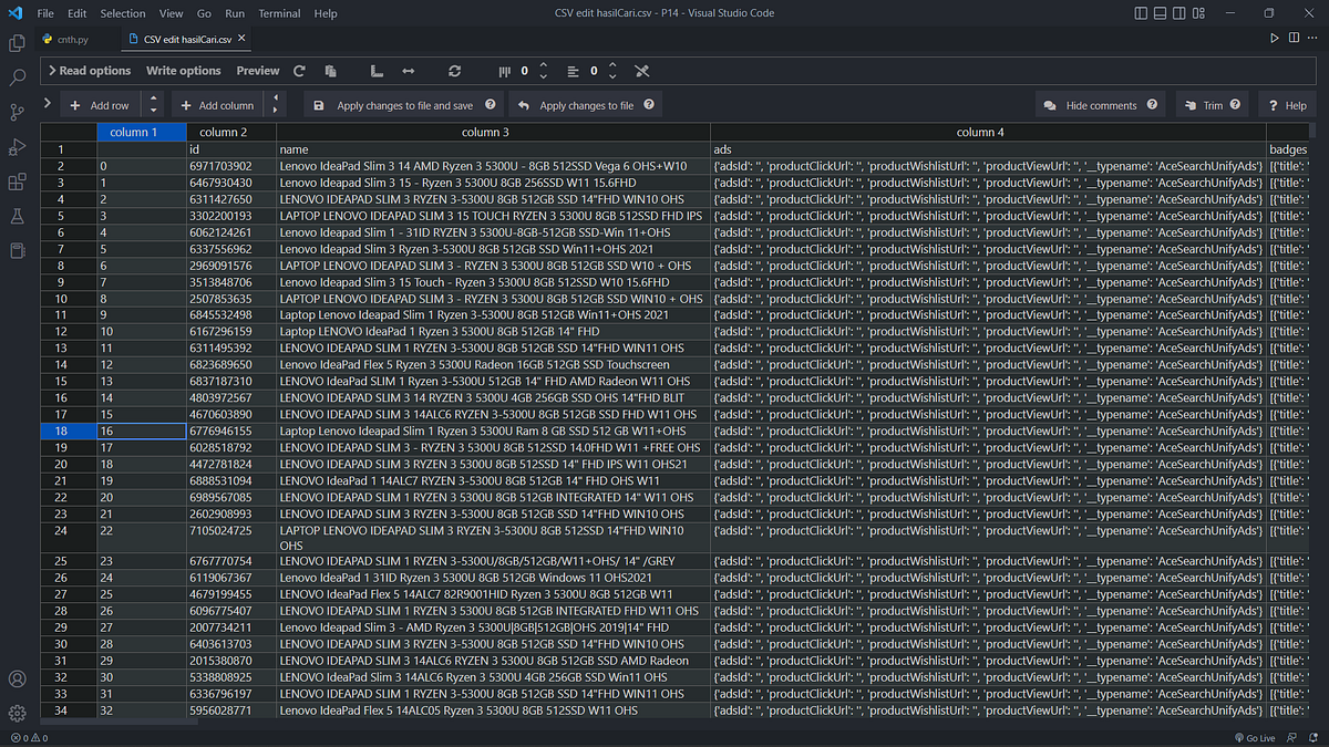 Scrape Produk Dari Tokopedia Dengan Python | by Ilhan | Medium