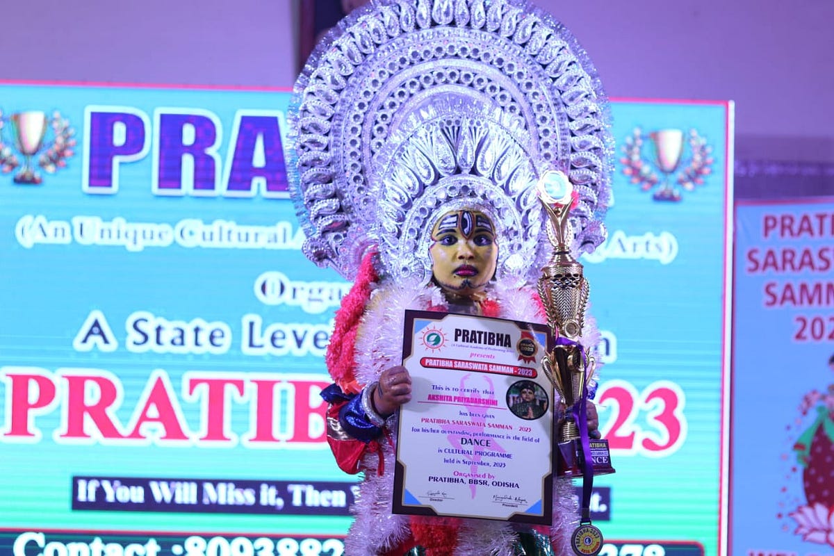 Akshita Priyadarshini - A Fabulous Kid Dancer From Odisha. | by INKZOID ...