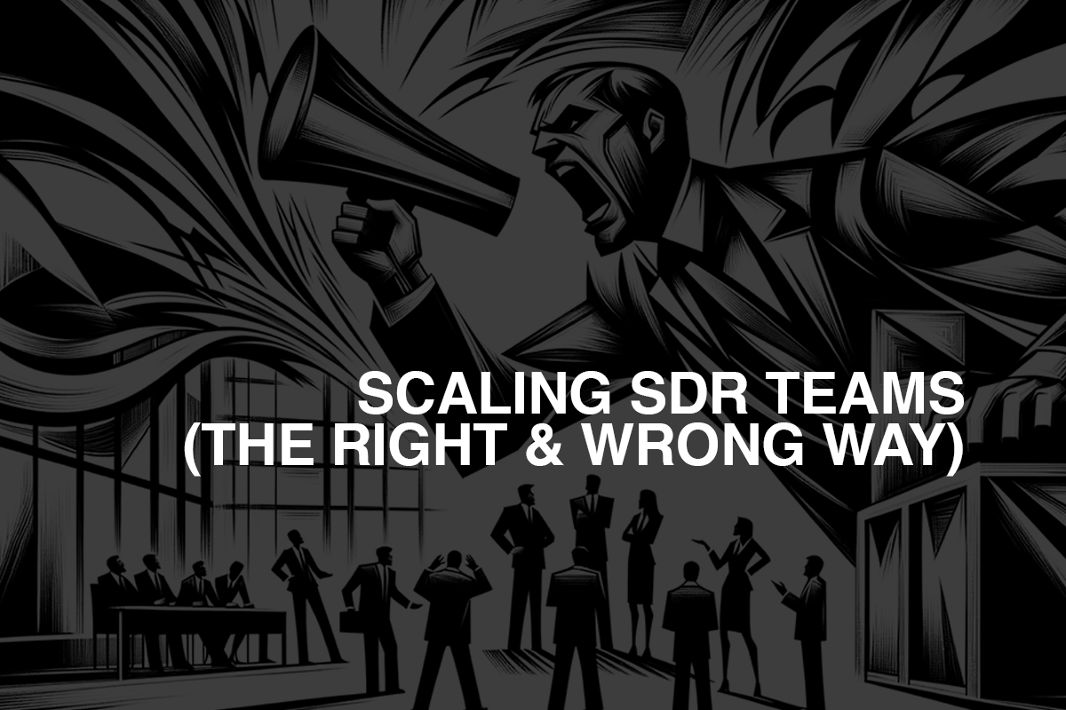How to Build a Scalable Outbound SDR Team | by James Hanzimanolis | Medium