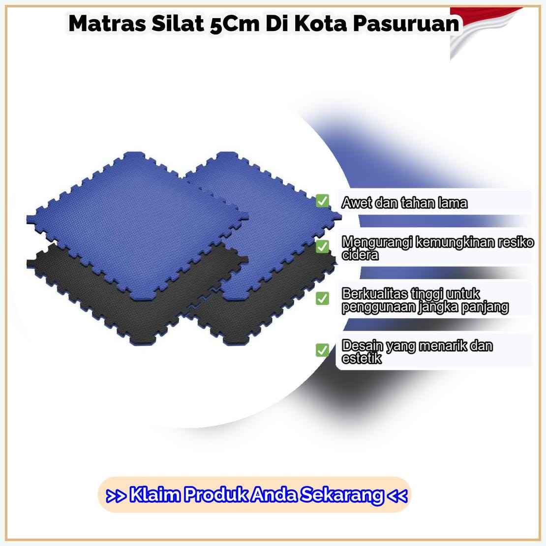 Matras Silat 5Cm Di Kota Pasuruan - Eva Mat Tebal - Medium