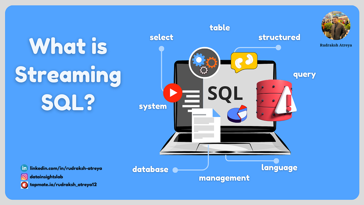 Harnessing Real-Time Insights with SQL Streaming | by Rudraksh Atreya ...