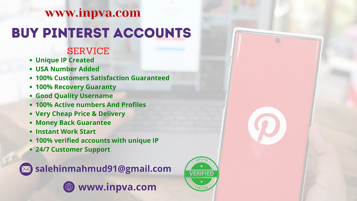 TOP 3 BEST SITE TO BUY PINTEREST ACCOUNTS (100% PVA AND EGED ) | by ...
