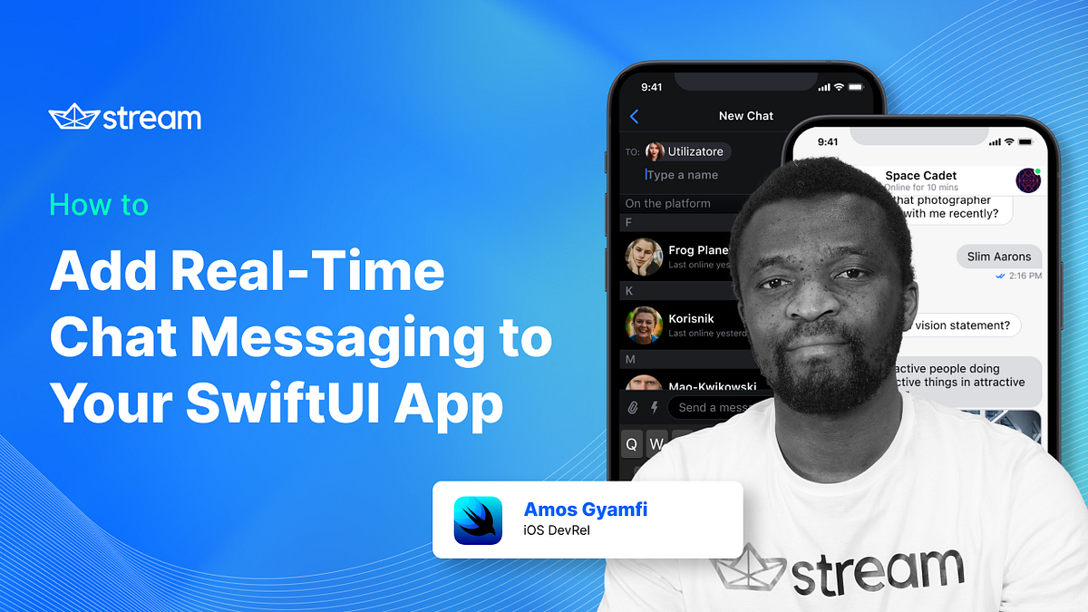 How to Add Real-Time Chat Messaging to Your SwiftUI App | by Amos Gyamfi | Medium