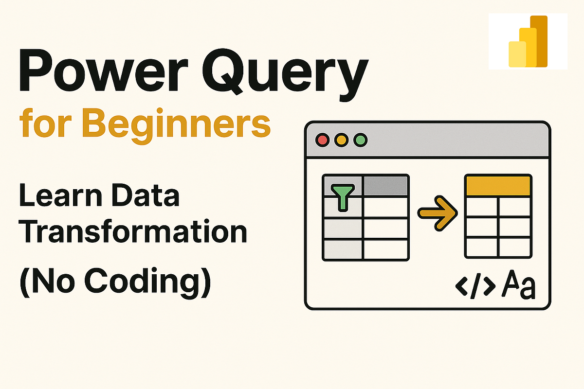 Data Transformation in Power BI. Using Power Query No Code Needed! | by ...