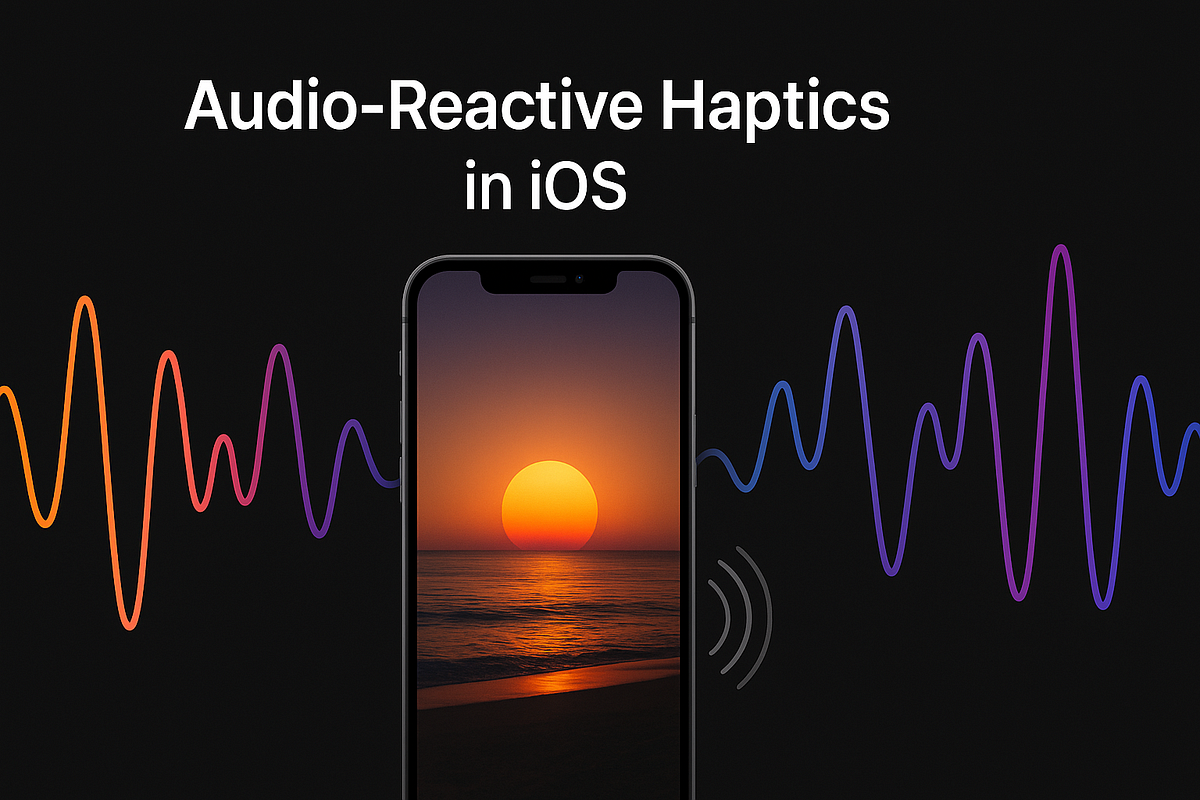 How to Create a Video With Audio-Reactive Haptic Feedback for iOS | by ...