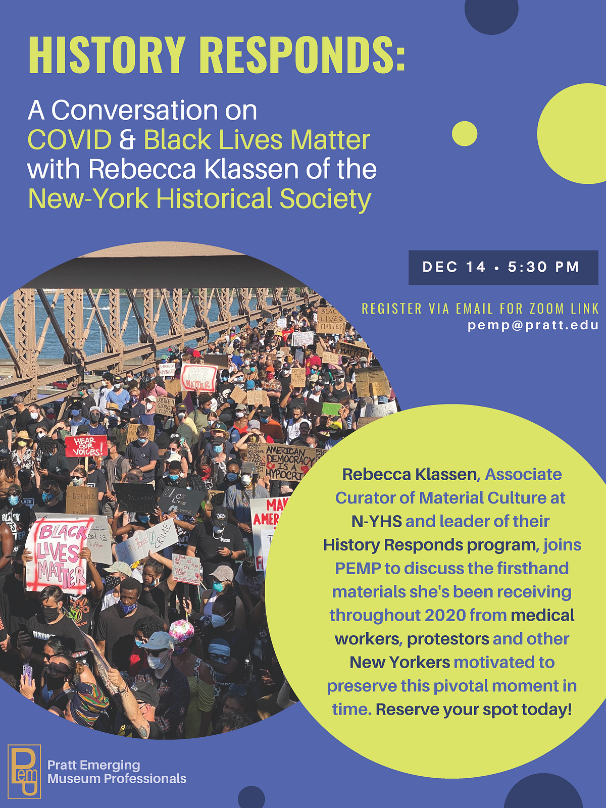 History Responds: A Conversation on COVID & BLM with Rebecca Klassen of ...