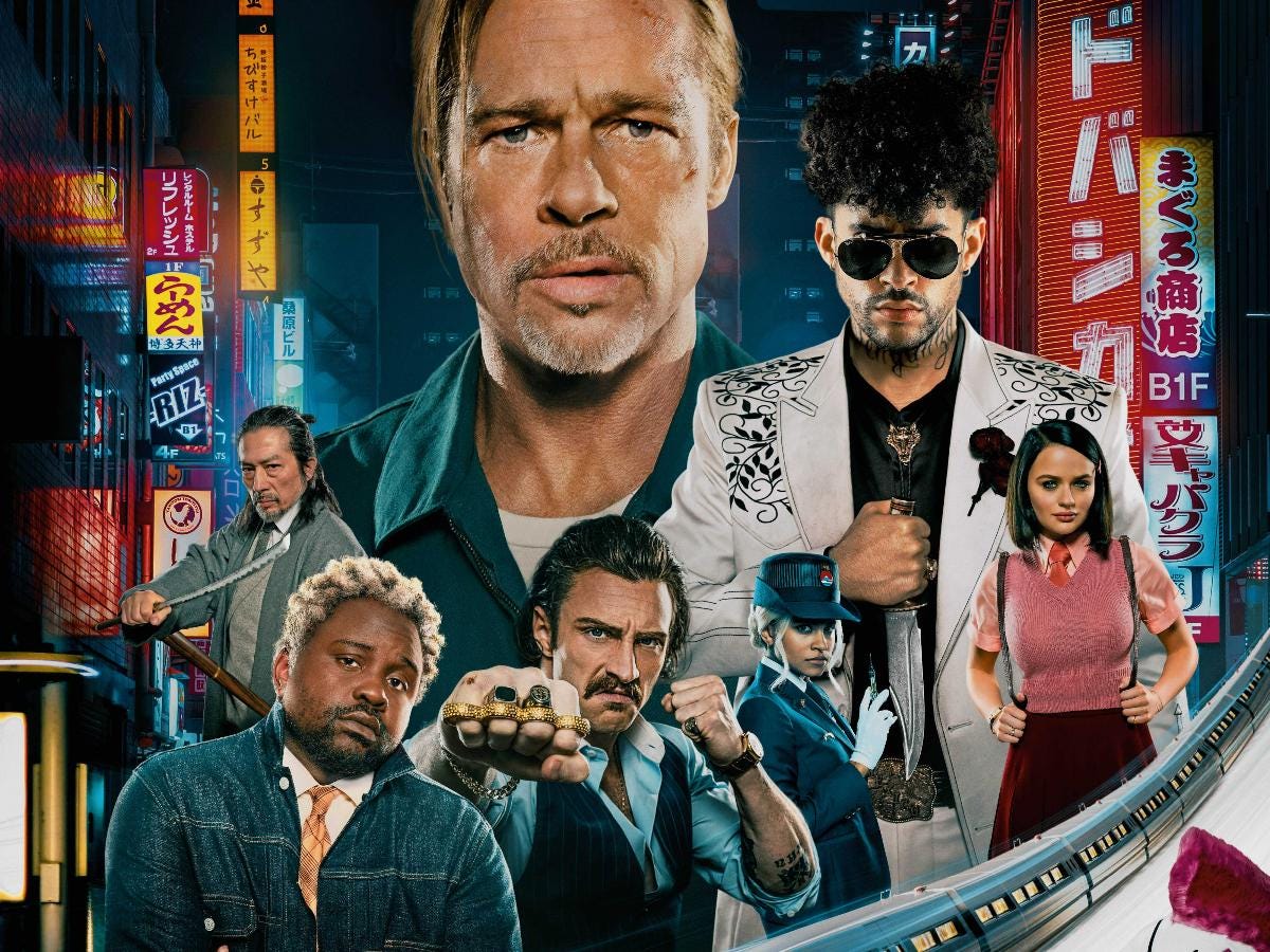 Bullet Train is a Light, Heavily-Stylized Action Comedy that Goes On ...