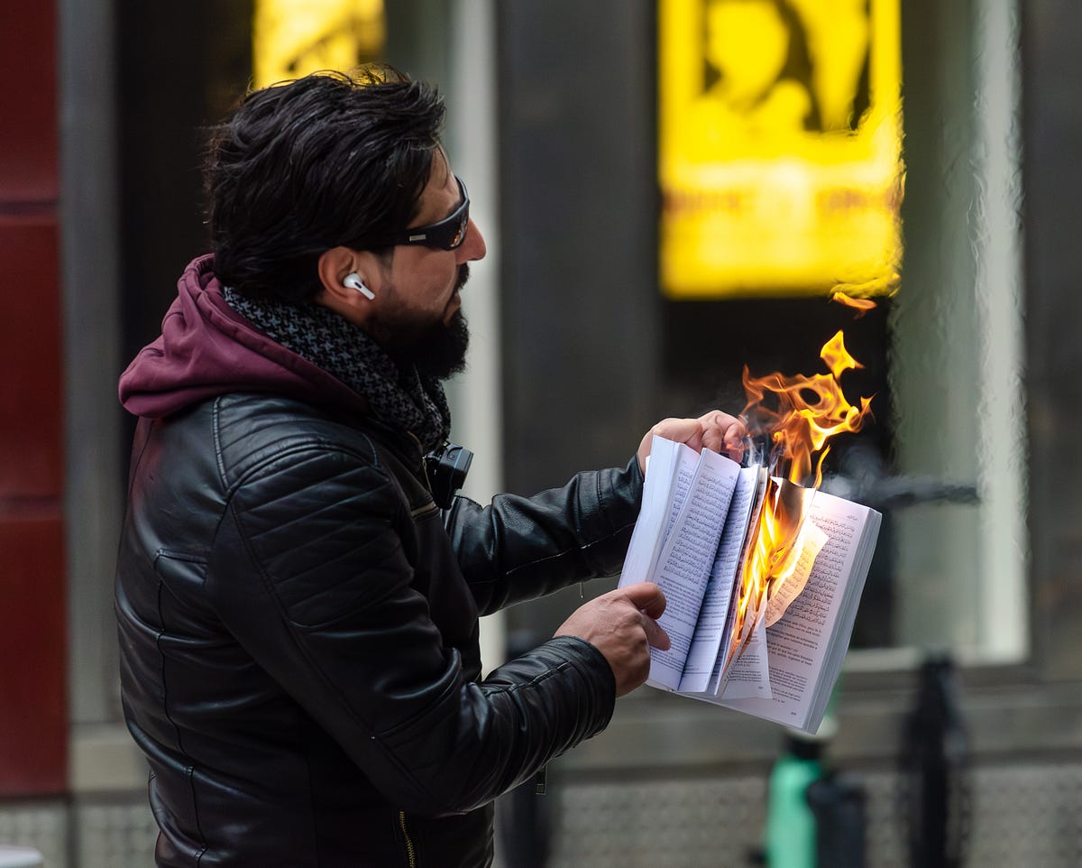 Burn More Qurans to Support Al-Quida(!) | by Tyler the Skeptic | Medium