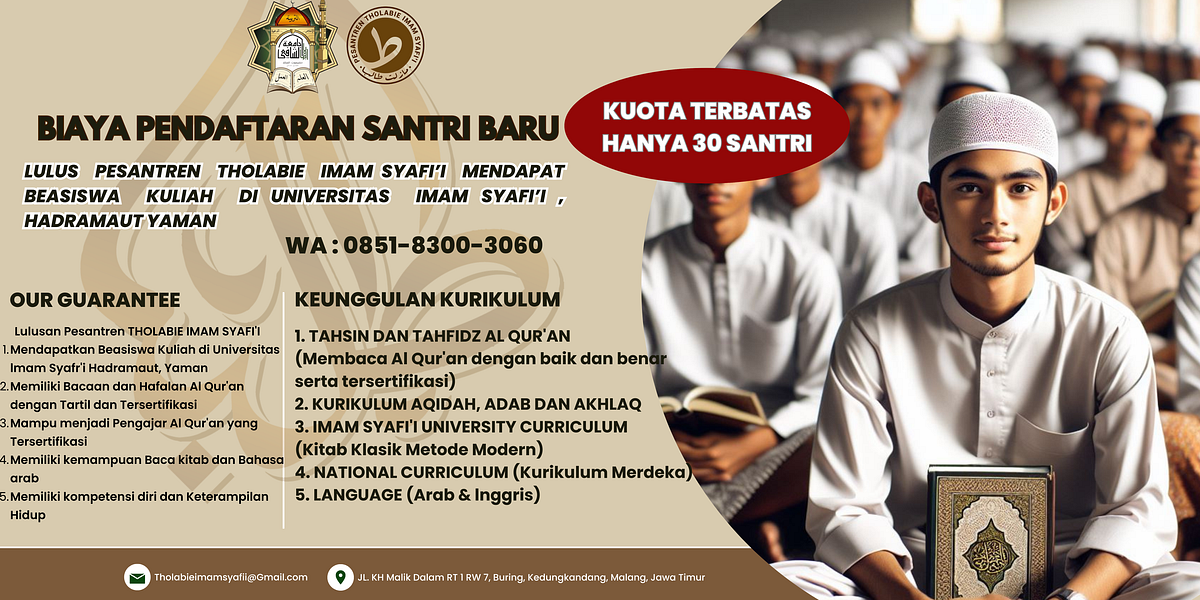 PESANTREN TERBAIK!, WA 0851–8300–3060, Online Pendaftaran Santri Pendaftaransantri ...
