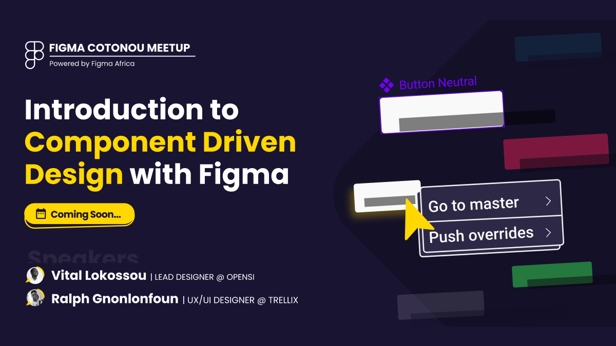 Recap: Introduction to Component Driven Design with Figma | by Namnso ...