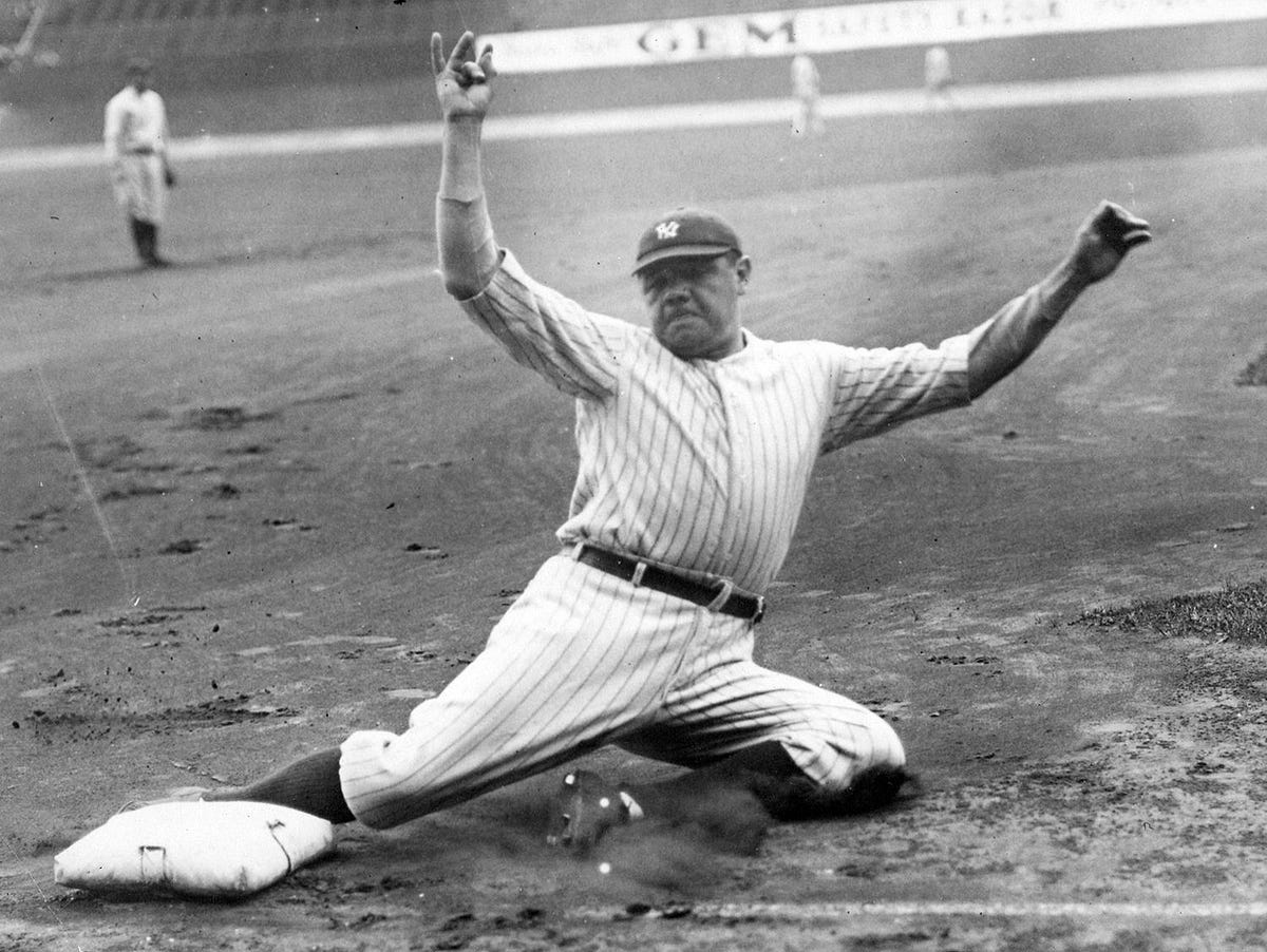 Famous Baseball Pictures Babe Ruth