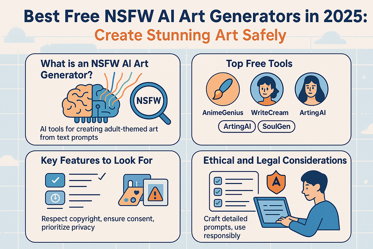 Best Free NSFW AI Art Generators for Stunning Art in 2025 | by Guzosozu | Jun, 2025 | Medium