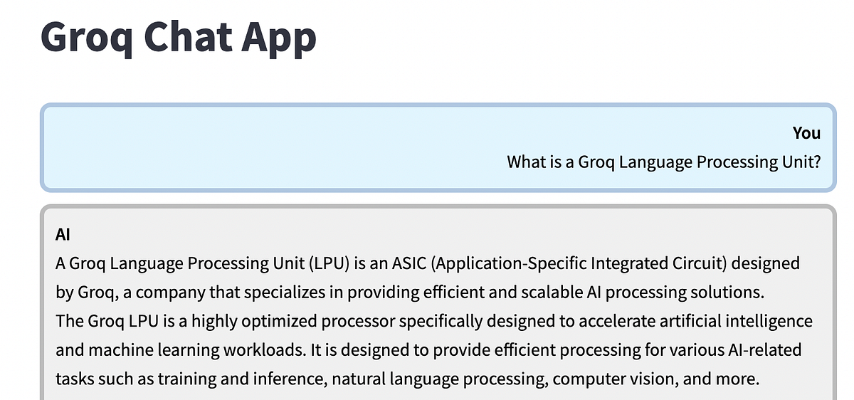 Deploying a Groq Chatbot on Google Cloud Run Containers | by Nick ...