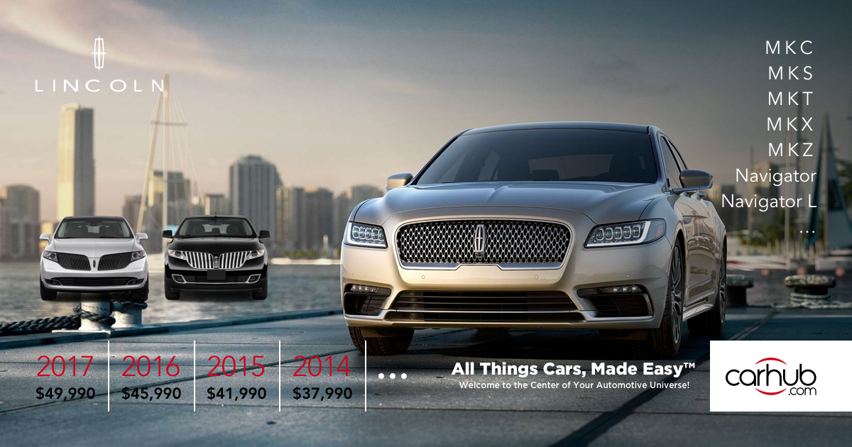 Lincoln Models. All Lincoln Models with photos, videos… | by CarHub ...