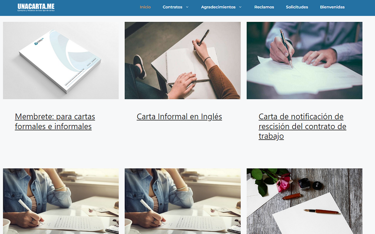 Descarga plantillas de formatos y modelos para cartas en unacarta.me ...