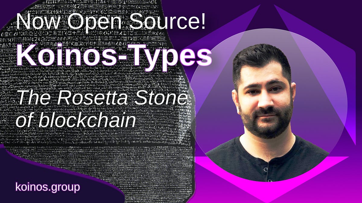 Now Open Source: Koinos Types!. We are excited to announce the open ...